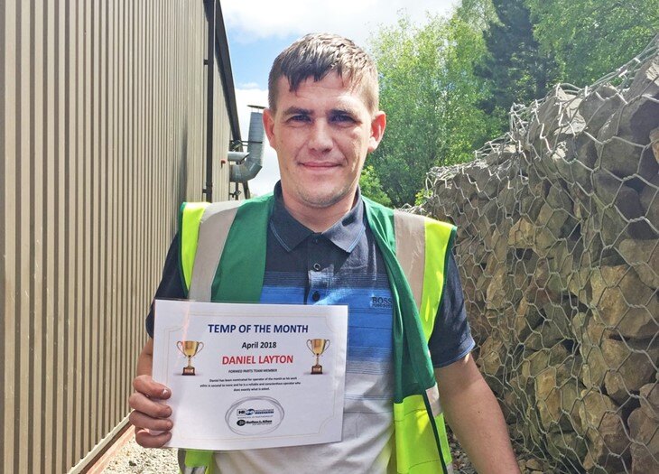 May 2018 HR GO Recruitment Liverpool Temp of the Month